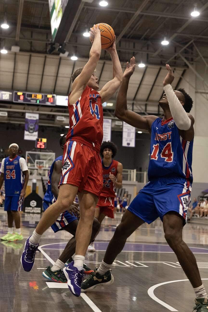 Lake Hamilton Wolves’ TY Robinson receives MVP honors at All-Star game ...