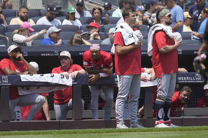 Reds pitchers stare down Yankees; Cincinnati completes series sweep ...