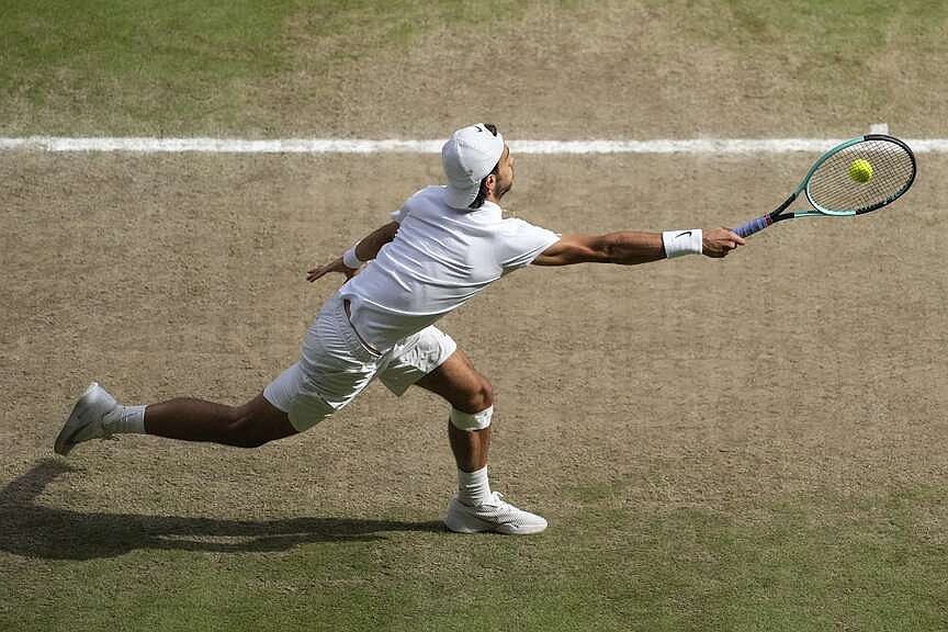 Musetti reaches his first Grand Slam semifinal at Wimbledon and will ...