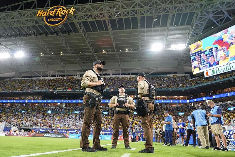 Colombia soccer president, son arrested | Northwest Arkansas Democrat ...