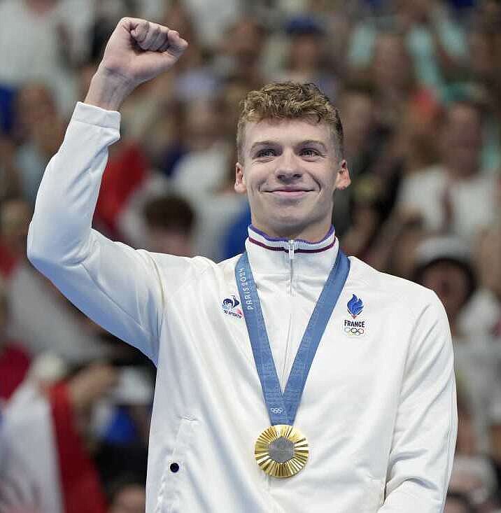 Olympic swimmer Leon Marchand wins gold | Magnolia Banner News
