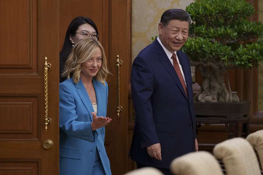 Chinese, Italian leaders talk trade, cooperation | The Arkansas ...