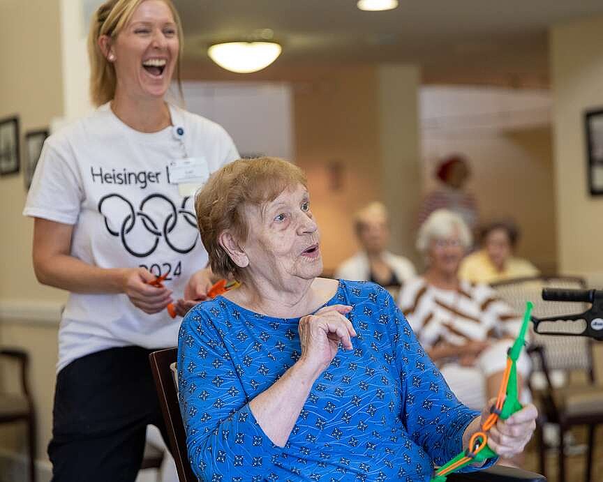 Heisinger Bluffs holds Summer Olympics for residents | Jefferson City ...