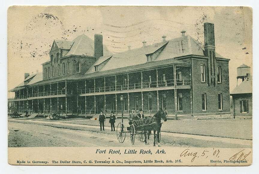 Arkansas Postcard Past: Fort Roots in 1907 | The Arkansas Democrat ...