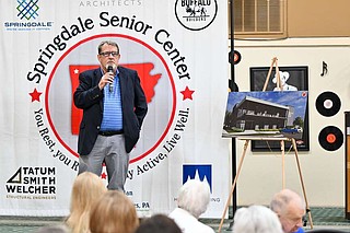 PHOTOS: Breaking ground for a new Springdale Senior Center | Northwest ...