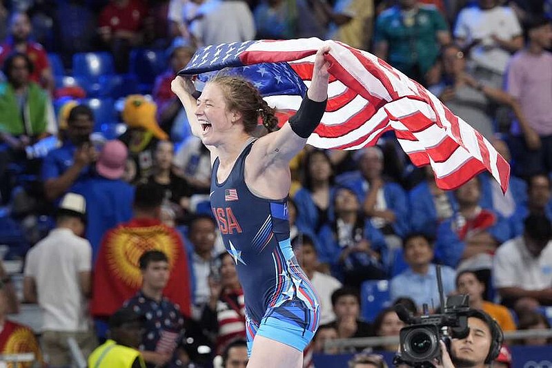 Hildebrandt wins gold in 50-kilogram women’s wrestling | El Dorado News