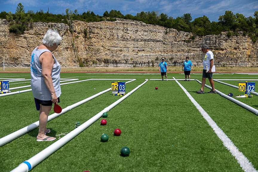 More than 150 SOMO athletes compete in bocce ball | Jefferson City News ...
