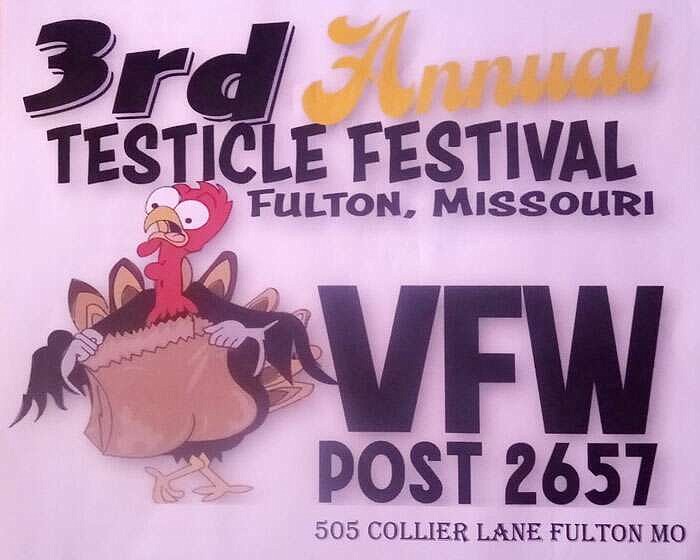 Fulton VFW to host third annual Testicle Festival | Fulton Sun