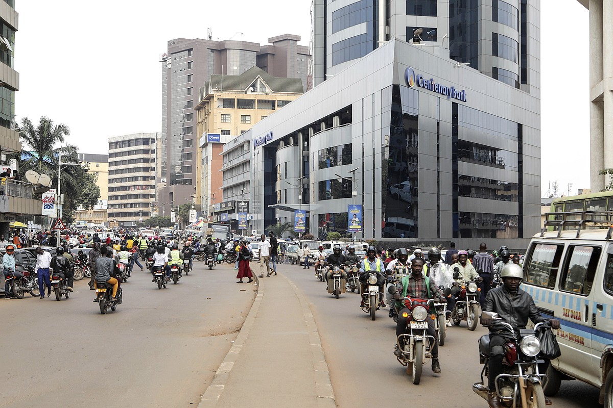 In Uganda's chaotic capital, boda-boda motorcycle taxis are a source of ...