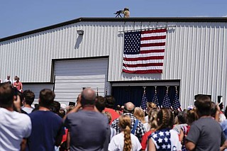 Security the focus as Trump politicks outside again | Northwest ...