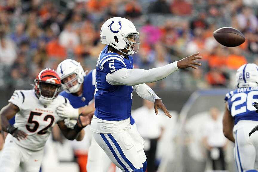 Colts’ QB struggles after opening drive | The Arkansas Democrat-Gazette ...