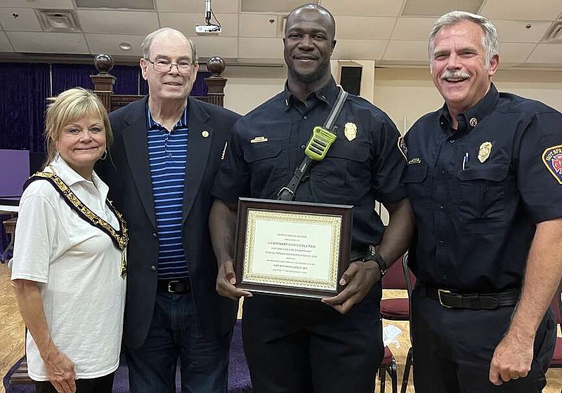 Elks choose top firefighter for 2024 | Hot Springs Sentinel Record