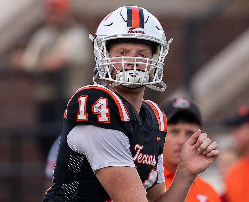 Prep Football: Texas High QB David Potter throws for 294 yards, three ...