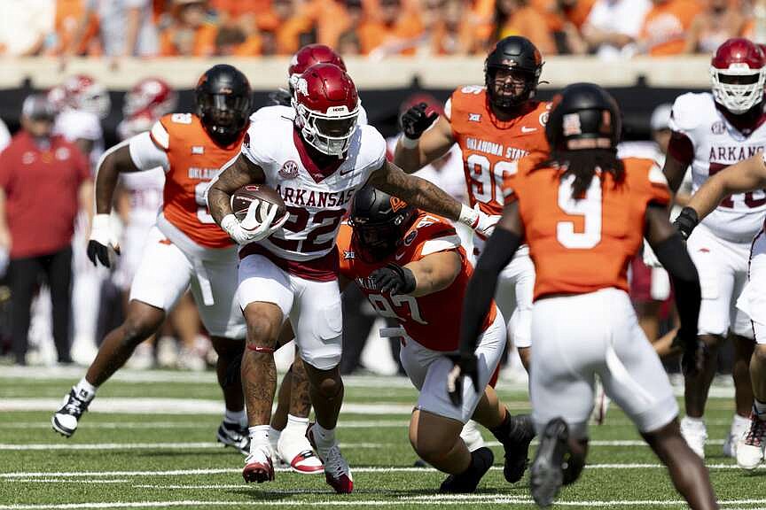 Oklahoma St. rallies to beat Arkansas 39-31 | Hot Springs Sentinel Record