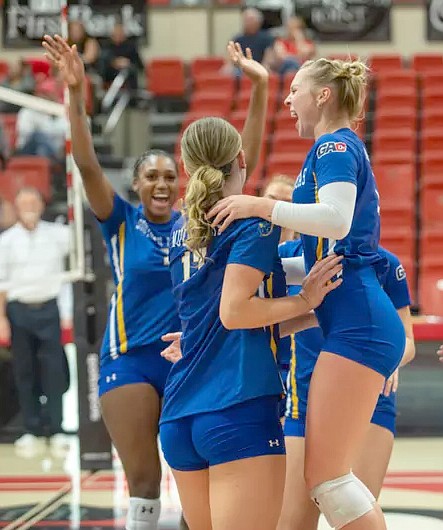 SAU volleyball opens GAC play with 3-1 win over Ouacita Baptist ...