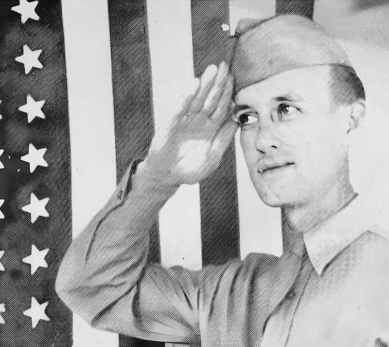 Barnett served in logistical support role with Army Air Forces in WWII ...