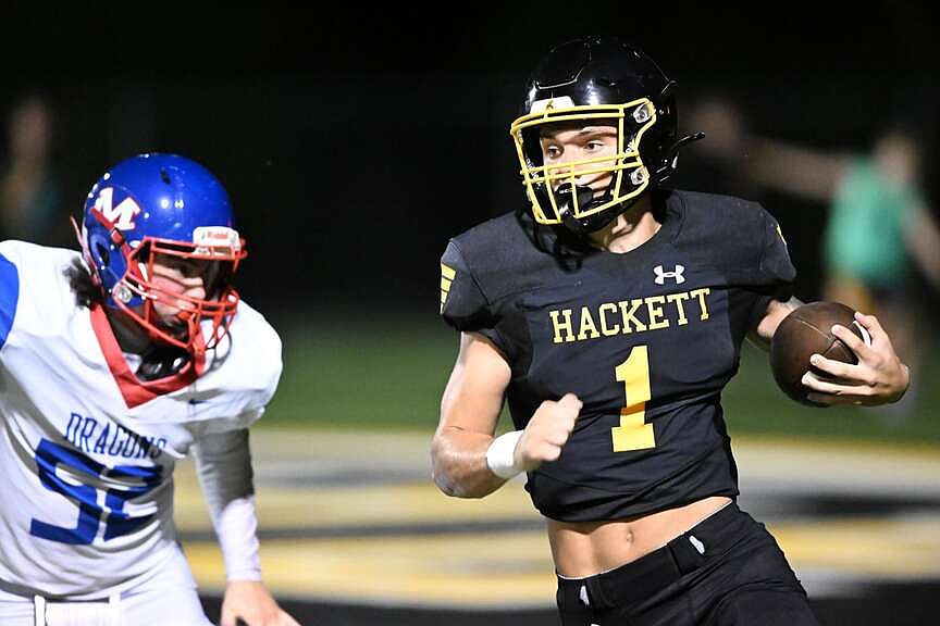 Hamilton shows off speed in Hackett rout | River Valley Democrat-Gazette