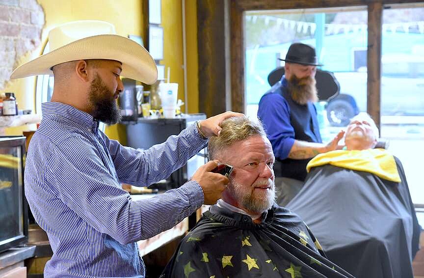 WATCH | Shave & a haircut: Brazeal’s Barber Lounge opens for business ...