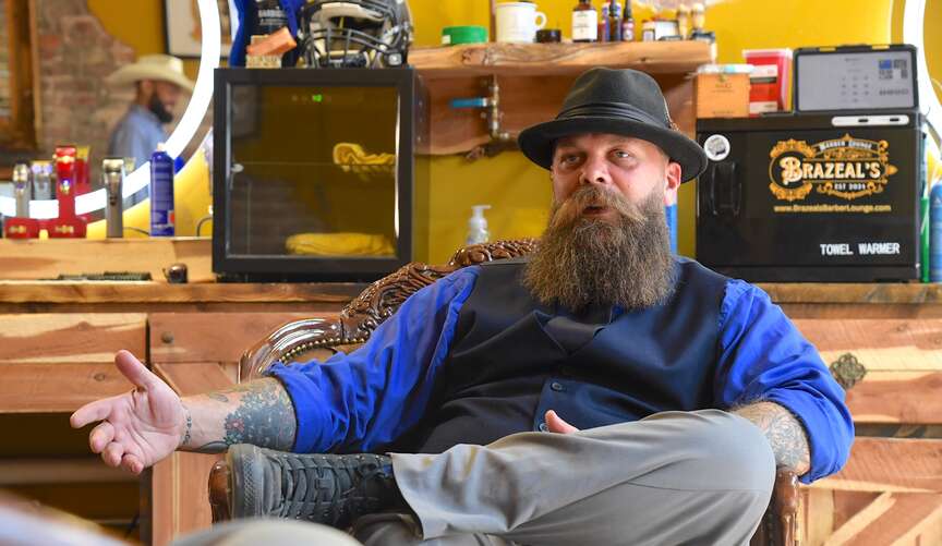 WATCH | Shave & a haircut: Brazeal’s Barber Lounge opens for business ...