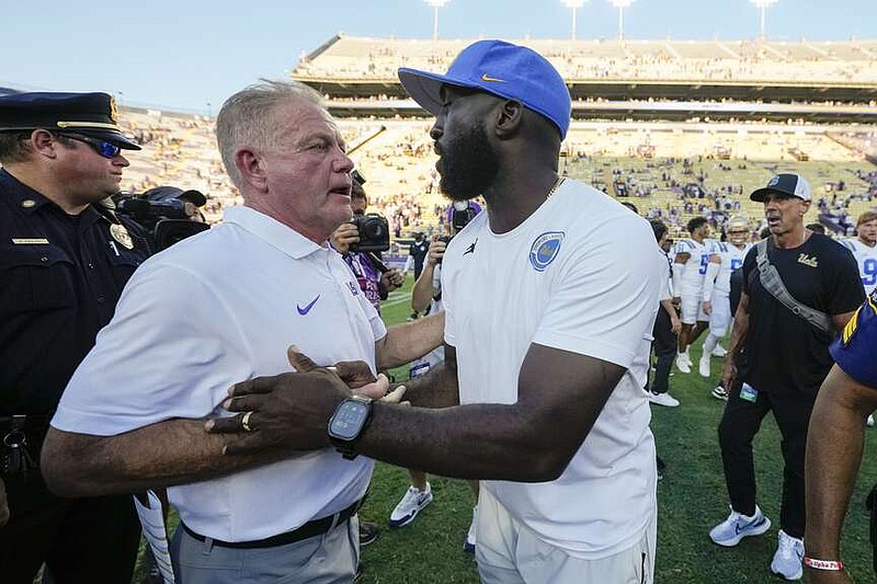 LSU shrugs off lackluster first half, turns back UCLA | Northwest ...