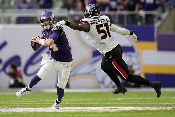 Darnold throws 4 TD’s as Vikings overwhelm Texans | Texarkana Gazette