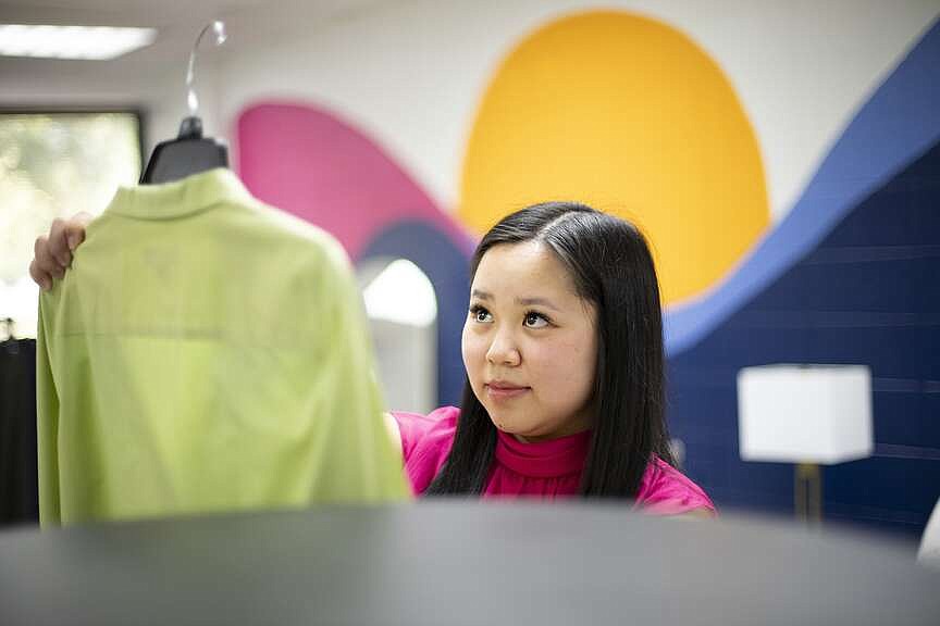 UAFS holds grand re-opening of campus Career Clothing Closet Tuesday ...