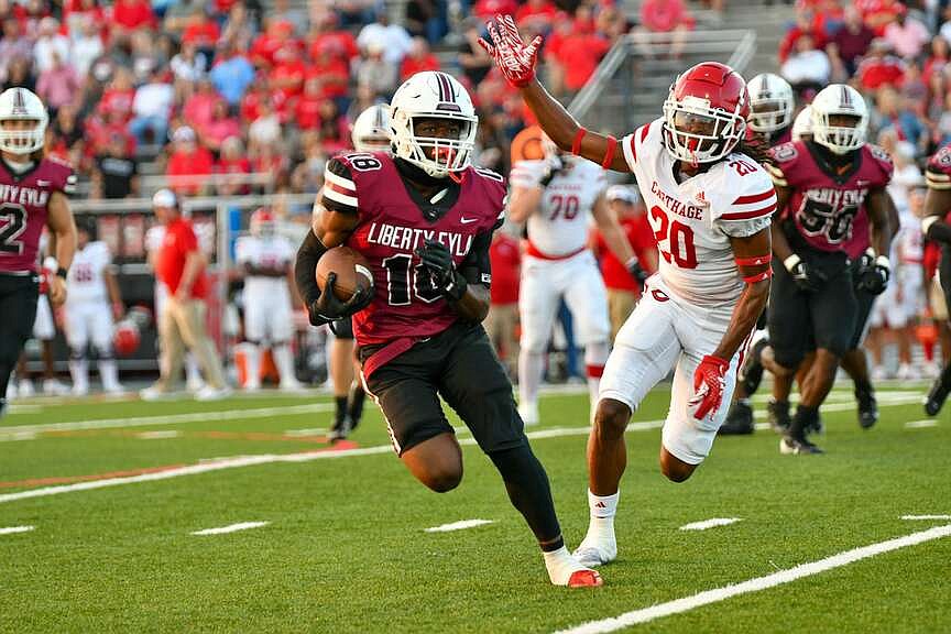 Prep Football: ‘Stud’ sophomore RB Arian Taylor shines in Liberty-Eylau ...