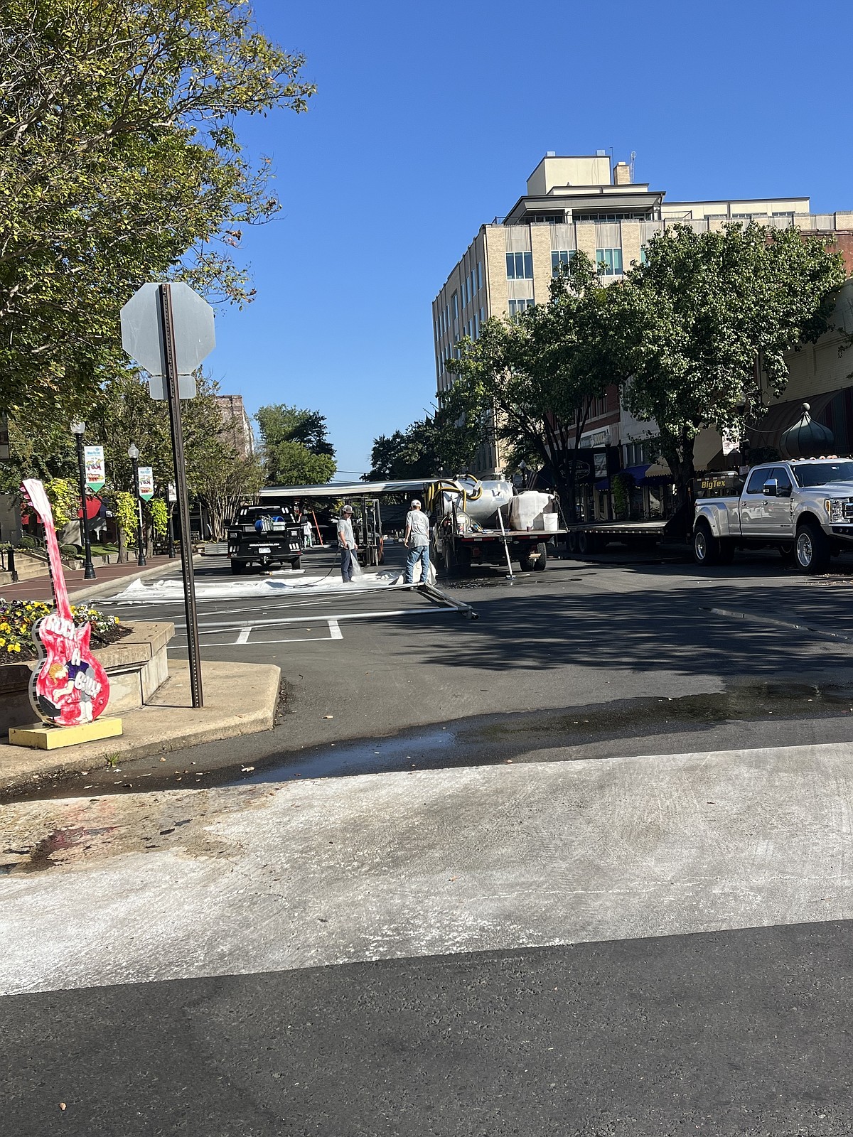 The set up for the Music Fest | El Dorado News