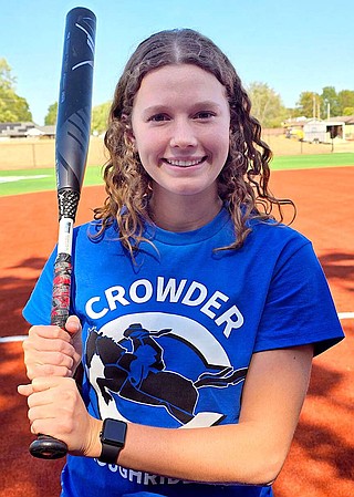 Ward commits to play softball for Crowder College | Westside Eagle Observer