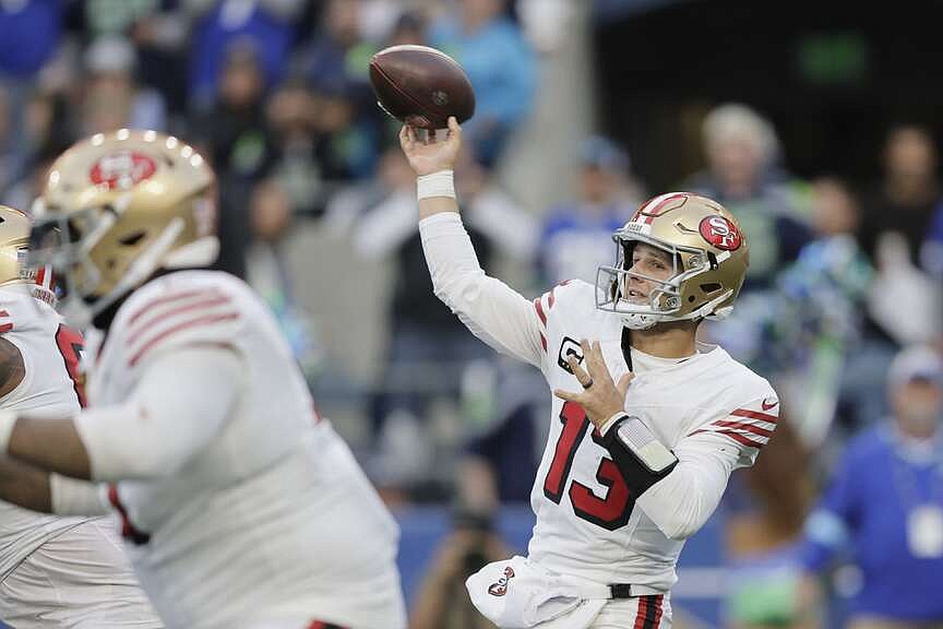 Purdy gives 49ers much-needed lift | The Arkansas Democrat-Gazette ...