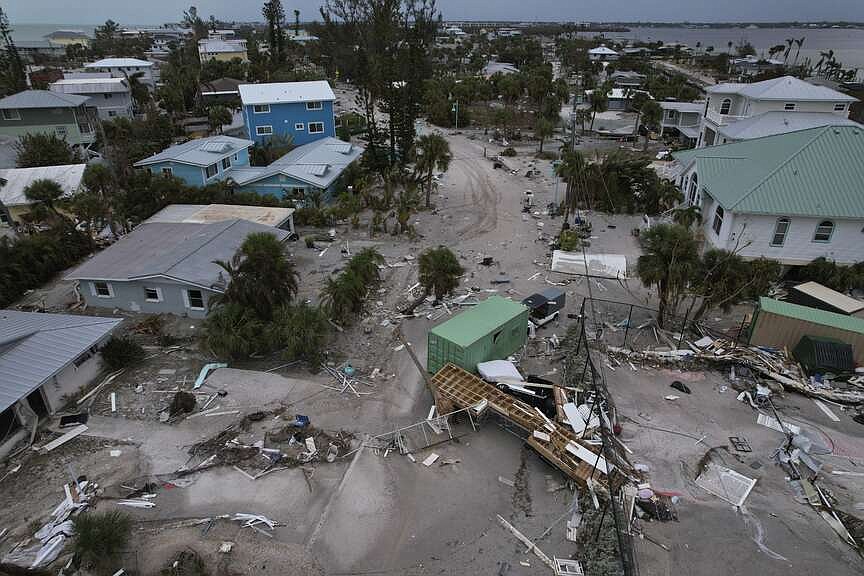 Florida residents cleaning up from Hurricane Milton are hampered by a widespread fuel shortage ...