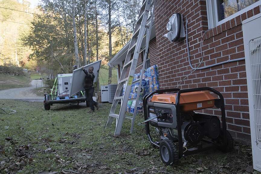 Volunteers bring solar power to Hurricane Helene’s disaster zone ...