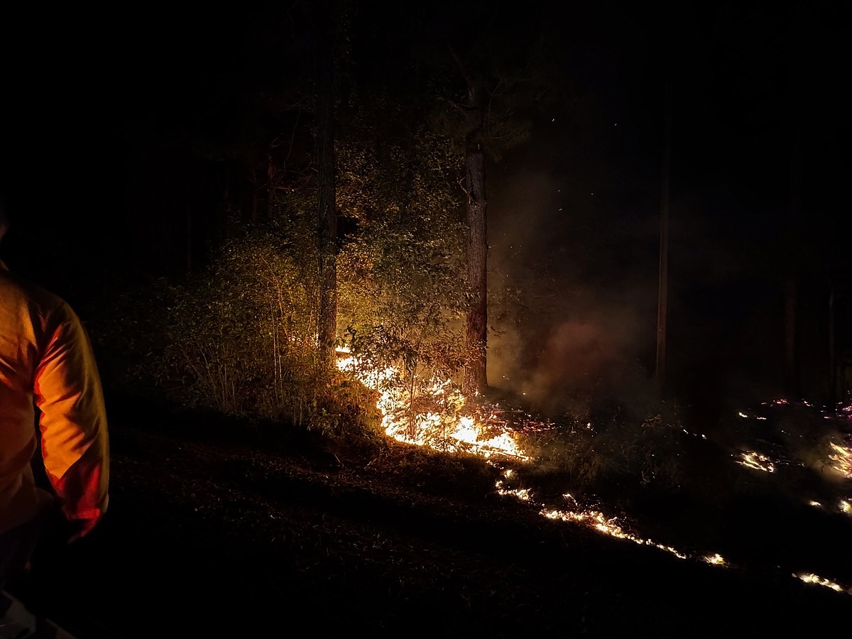 Fire in Elliot still smolders | El Dorado News