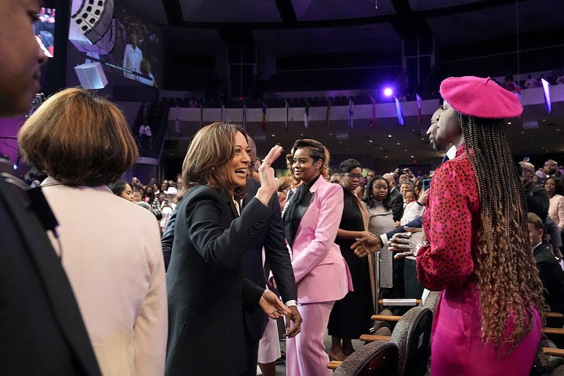 Harris tells Black churchgoers that people must show compassion and ...