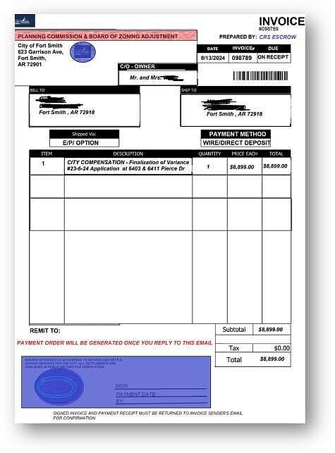 City of Fort Smith warns of scam circulating fake invoices seemingly ...