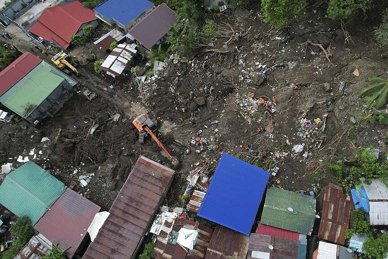 Philippine town in the shadow of a volcano is hit by landslides it never expected | Texarkana ...