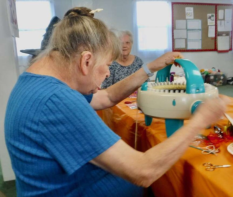 Tea party guests create hats for children | Westside Eagle Observer