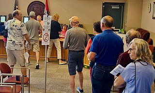‘Increasing every day’: Voters line up across Missouri for chance to ...