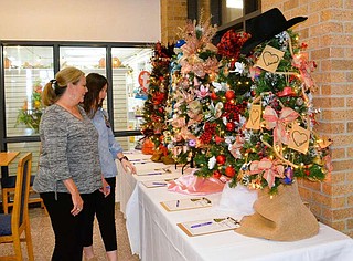 Christmas tree auction raises money for high schoolers interested in ...