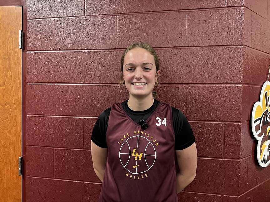 WATCH | Off the court with the Lake Hamilton Lady Wolves’ Hannah Pitts ...