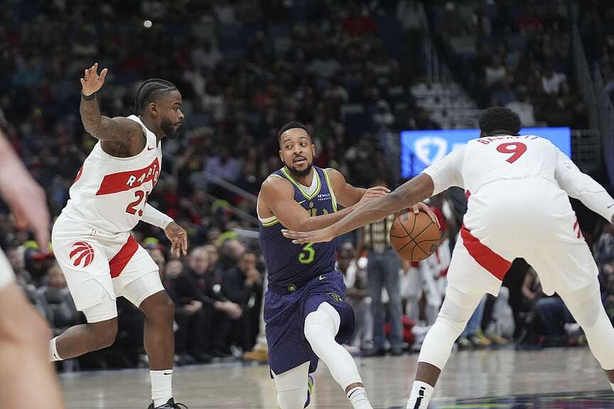 Pelicans ‘embarrassed’ by loss to Raptors | The Arkansas Democrat ...