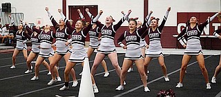 Gentry cheer teams take first | Westside Eagle Observer