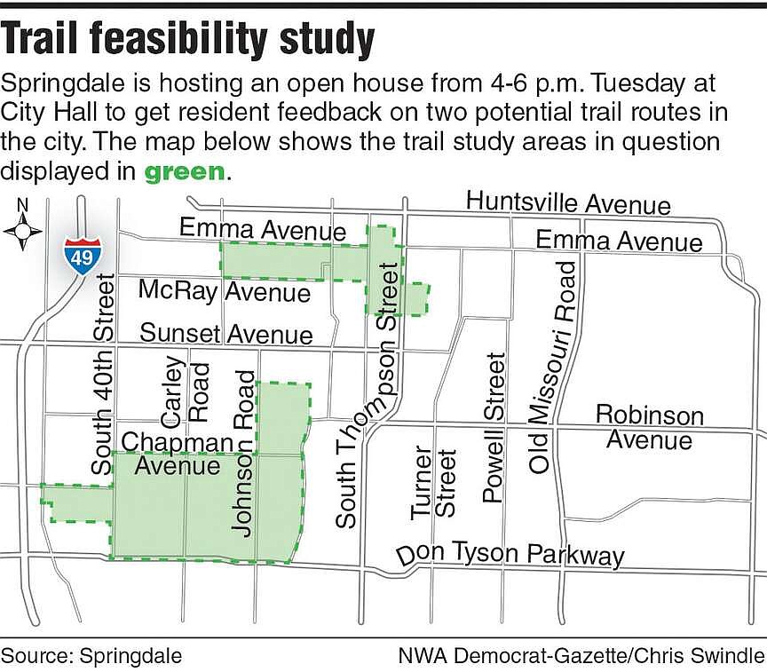 Public input sought on pair of possible future trail routes in ... Public input sought on pair of possible future trail routes in ...