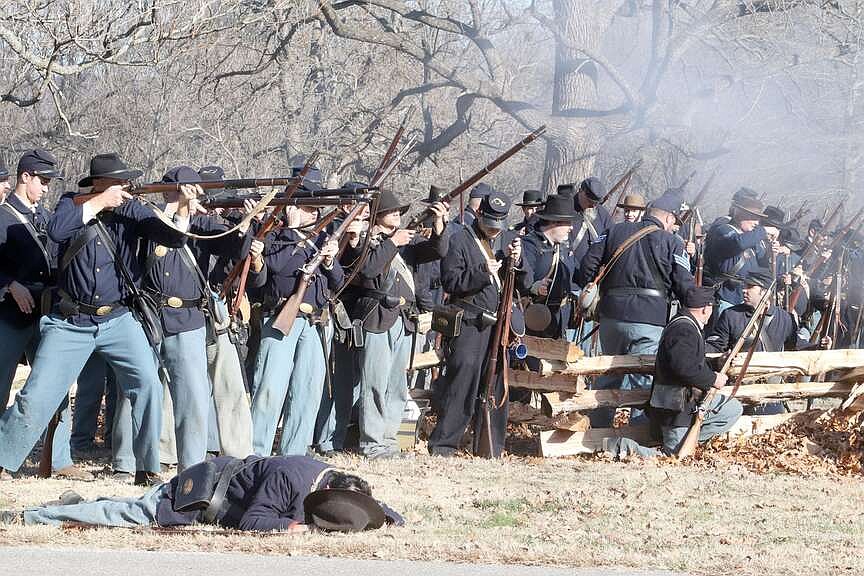 Reenactors commemorate 162nd Battle of Prairie Grove | The Arkansas ...