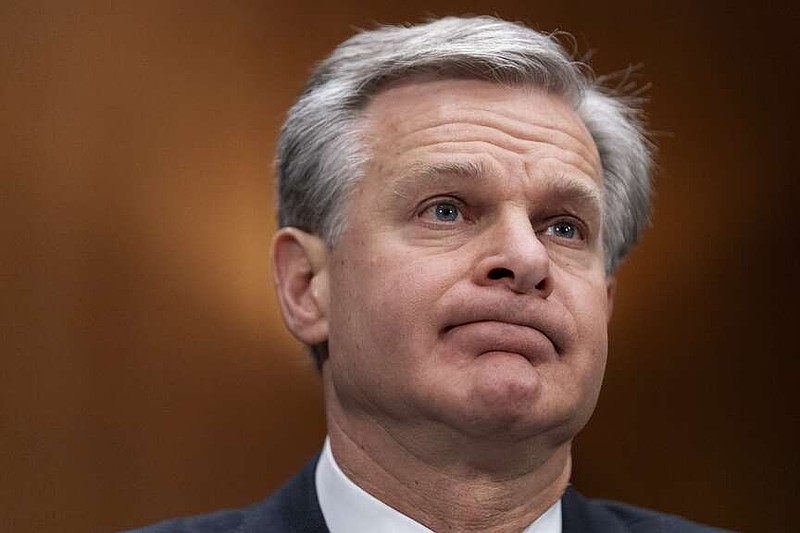 FBI Director Wray exiting in January | The Arkansas Democrat-Gazette ...