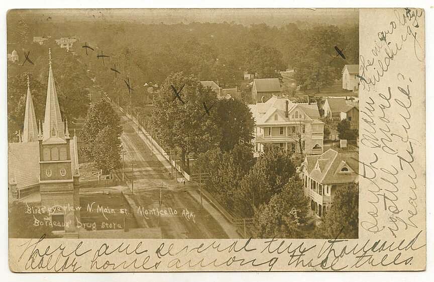 Arkansas Postcard Past: Monticello in 1908 | The Arkansas Democrat ...