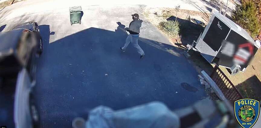 Fayetteville police release video of suspected bank robber | Northwest ...