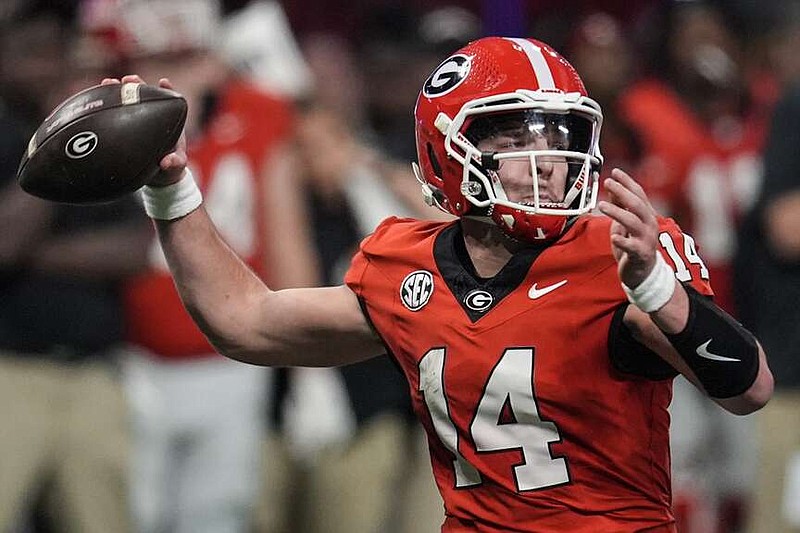 Beck out; Georgia turns to its backup QB | The Arkansas Democrat ...