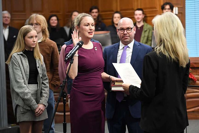 ‘Let’s get to work’: Rawn takes oath as mayor of Fayetteville ...