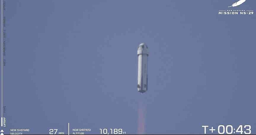 Blue Origin mimics the moon’s gravity for NASA experiments during ...